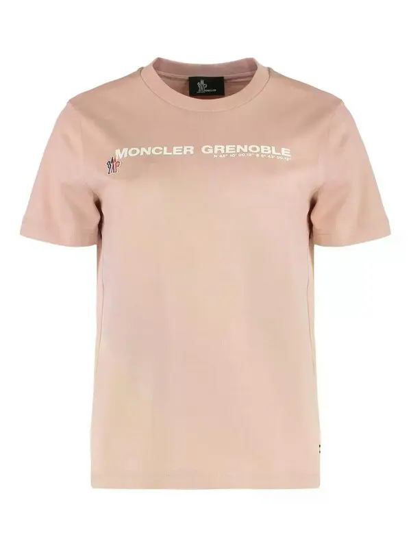 Moncler Logo-print Crew-neck T-shirt