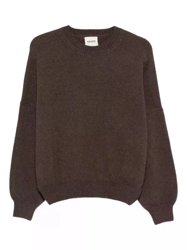 Khaite Margaux Sweater - Brown