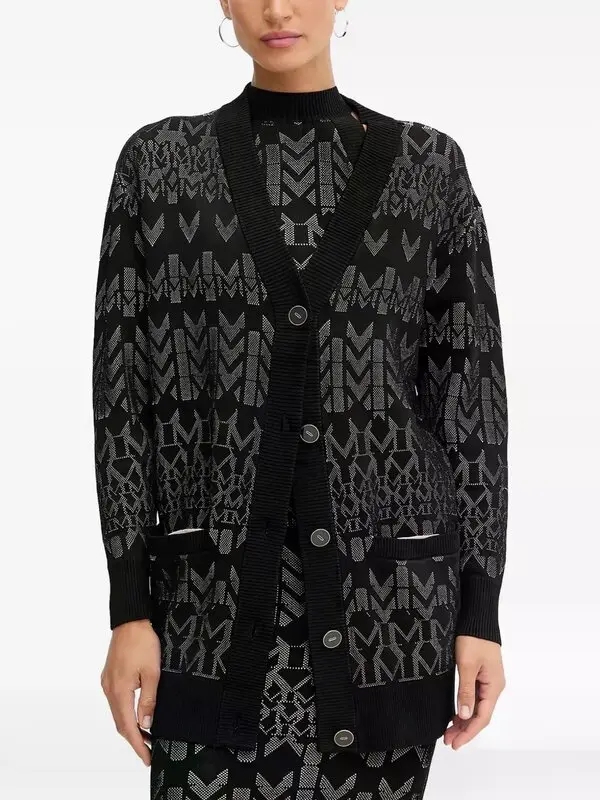 Guess X Marciano Logo-patterned Cardigan