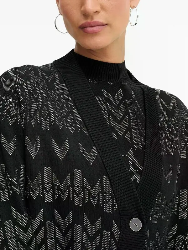 Guess X Marciano Logo-patterned Cardigan