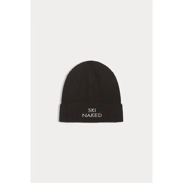 Naked Cashmere Ski Naked Beanie - Black