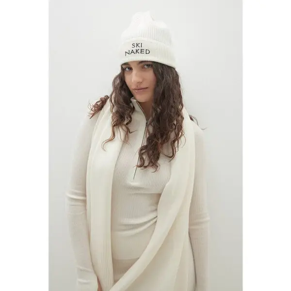Naked Cashmere Ski Naked Beanie - Ecru