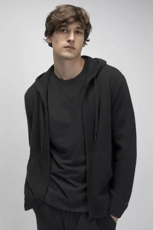 Naked Cashmere Jake Zip-up Cashmere Hoodie