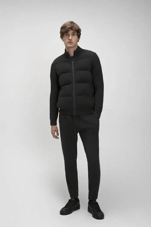 Naked Cashmere Didier Cashmere Puffer Jacket - Black