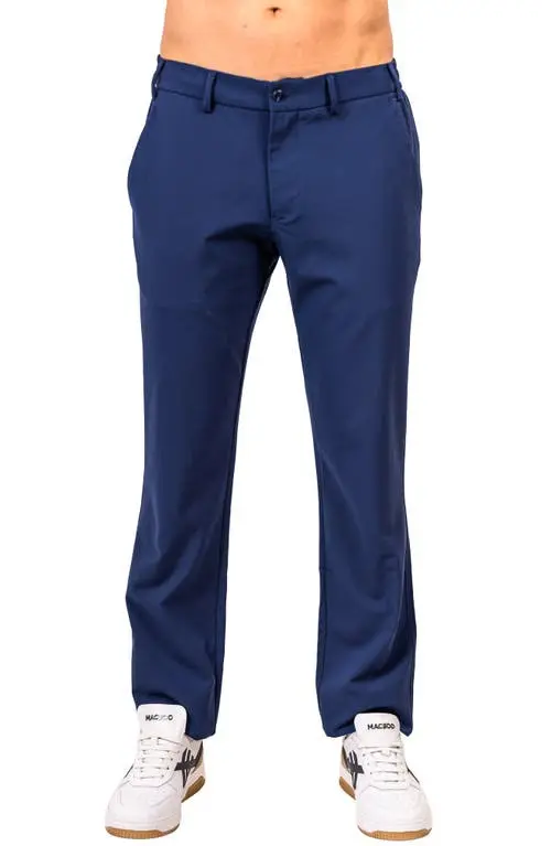 MACEOO Resistance Slim Fit Pants - Blue