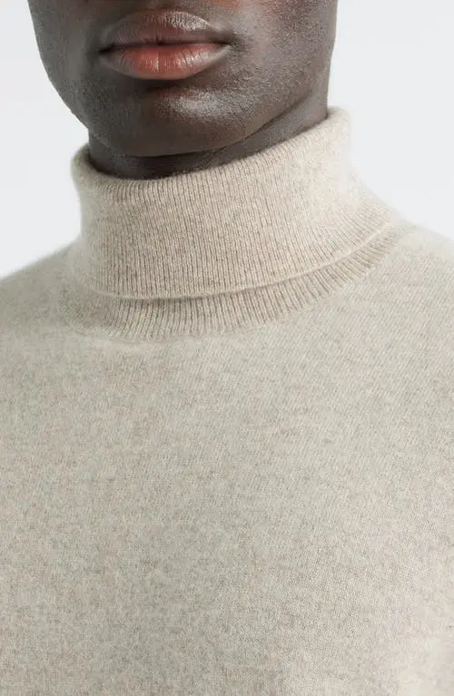 Scott Barber Cashmere Turtleneck - Sand