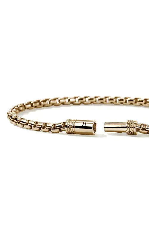 John Hardy Box Chain Bracelet - Gold