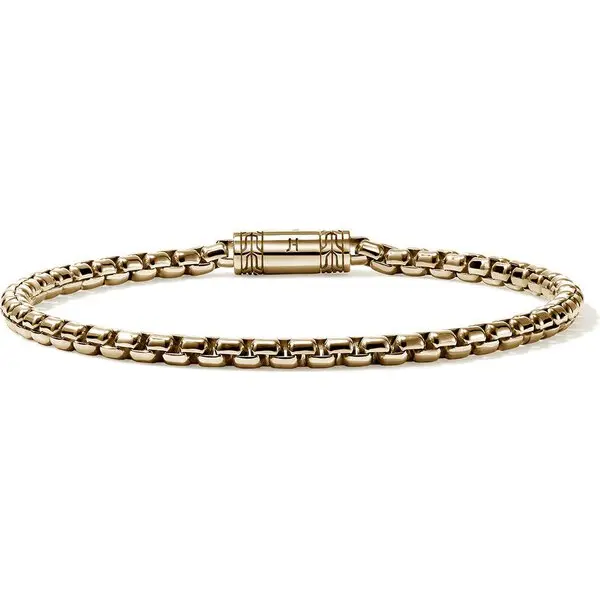 John Hardy Box Chain Bracelet - Gold