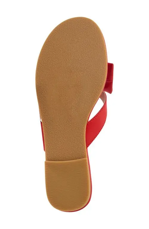 Jack Rogers Vannah Flip Flop - Fire Red