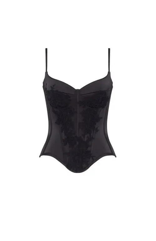 MILLA Obsidian Lace Corset