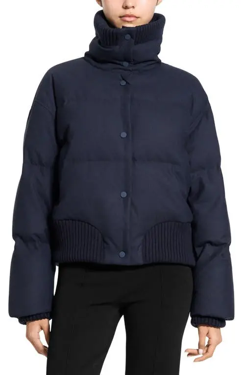 Theory Collar Puffer Jacket
