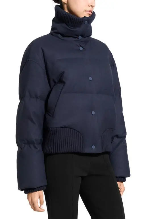 Theory Collar Puffer Jacket