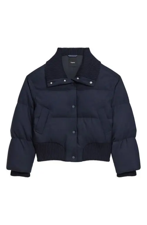 Theory Collar Puffer Jacket