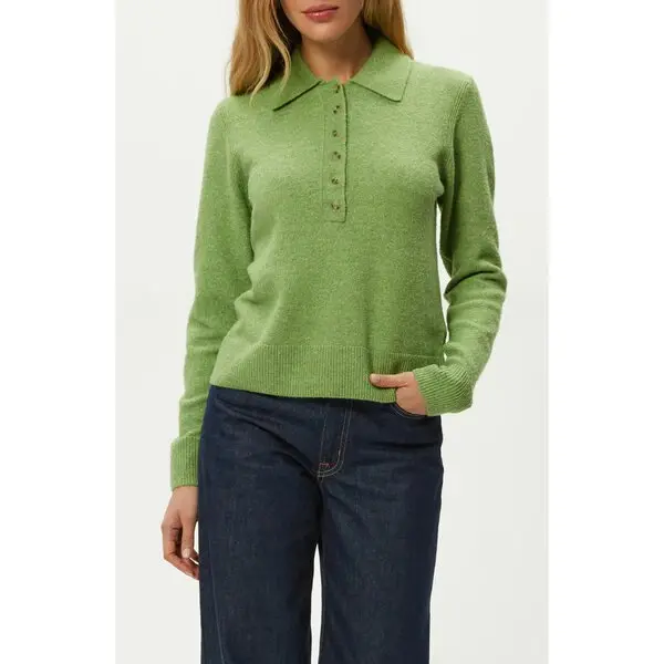 Michael Stars Margie Polo Sweater