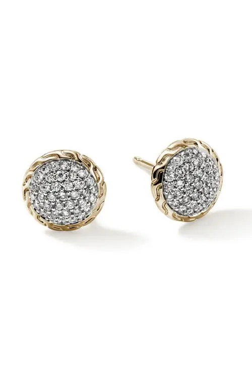John Hardy Jh Essential Stud Earring - Gold