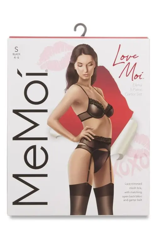 MEMOI Elena Underwire Bra - Black