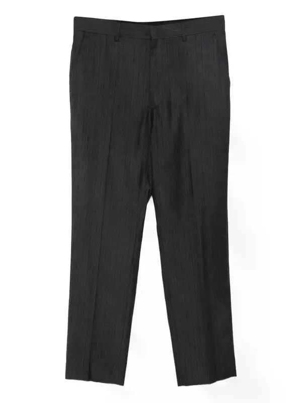 MAISON MARGIELA Tailored Pinstripe Trousers - Blue