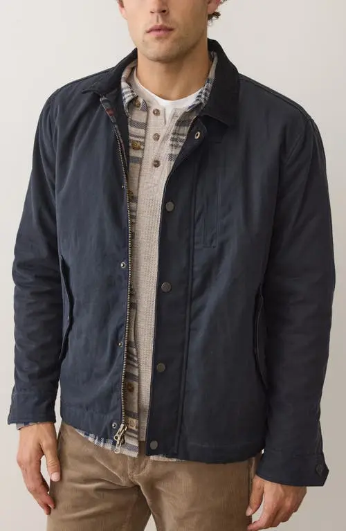 Marine Layer Waxed Canvas Barn Jacket