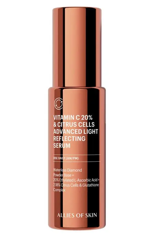 ALLIES OF SKIN Vitamin C 20% & Citrus Cells Advanced Light Reflecting Serum - No Color