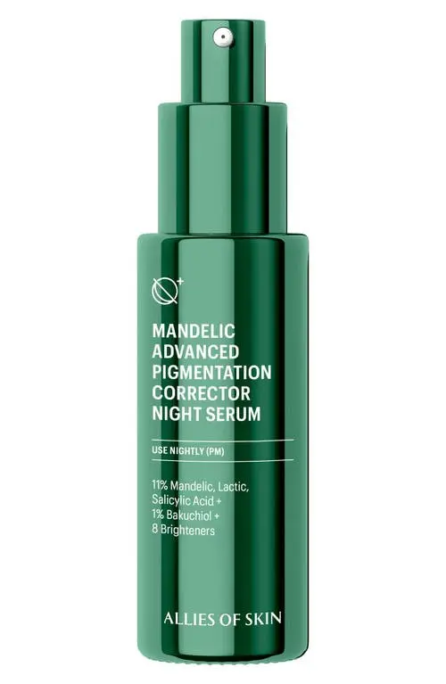 ALLIES OF SKIN Mandelic & Peptides Advanced Pigmentation Corrector Night Serum - No Color