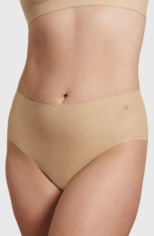 EVELYN & BOBBIE High Waisted Retro Bikini - Sand