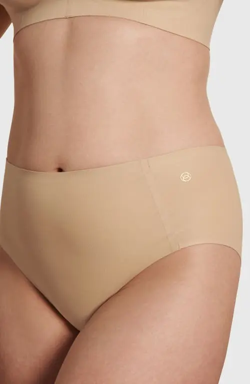 EVELYN & BOBBIE High Waisted Retro Bikini - Sand