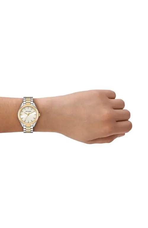 Tory Burch Miller Two-tone Bracelet Watch