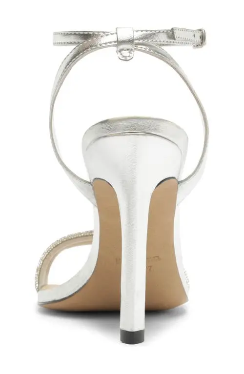AREZZO Stella Ankle Strap Sandal - Silver