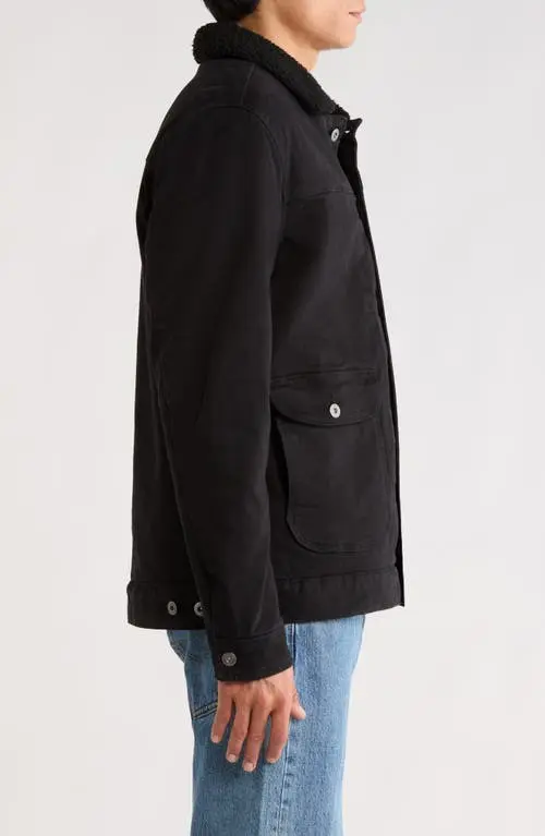 Bp. Fleece Lined Cotton Twill Ledger Jacket