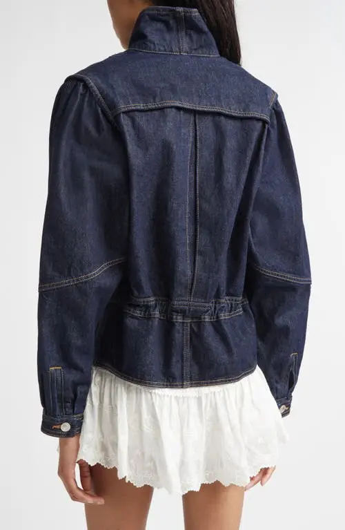 Isabel Marant Dolie Denim Jacket - Blue