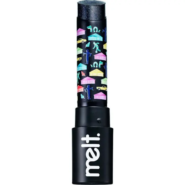 MELT COSMETICS Lustre Slick Lipstick - Black/blue Glitter