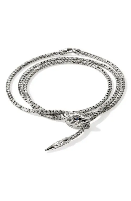 John Hardy Naga Layered Chain Bracelet - Silver