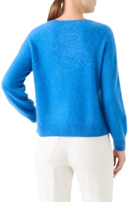 Akris Brushed Cashmere Crewneck Sweater