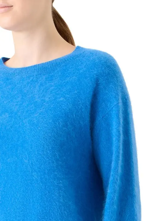Akris Brushed Cashmere Crewneck Sweater
