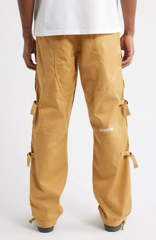 ICECREAM Big Bag Cotton Twill Cargo Pants - Apple Cinnamon