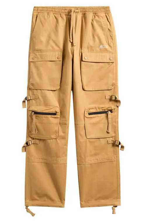 ICECREAM Big Bag Cotton Twill Cargo Pants - Apple Cinnamon