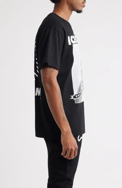 ICECREAM Sip Cotton Graphic T-shirt