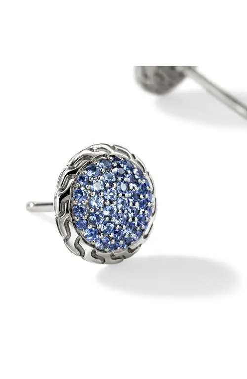 John Hardy Jh Essentials Stud Earrings - Blue Sapphire