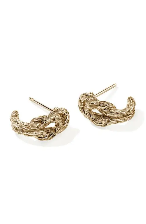 John Hardy Love Knot Hoop Earrings