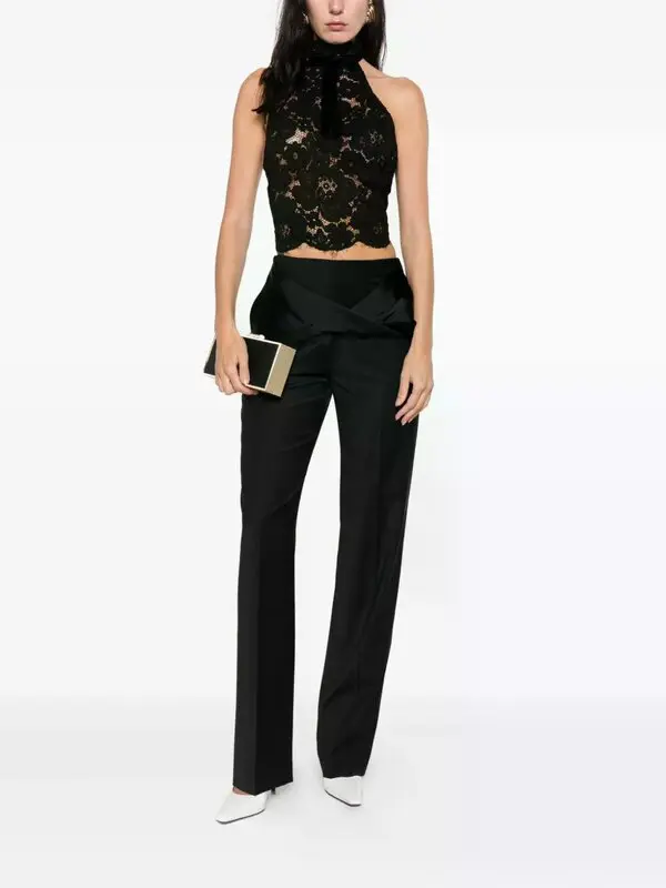 Retrofete Ravenna Lace Top - Black