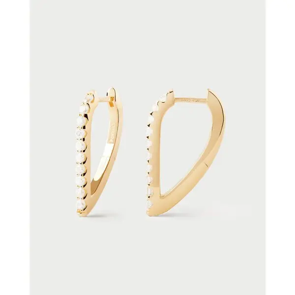 PDPAOLA Gloss Hoops - Gold
