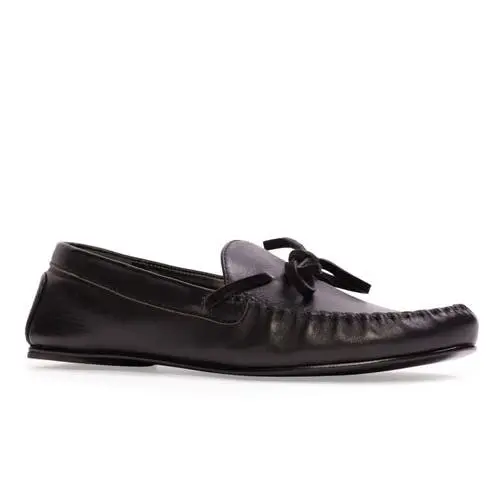 BLACK SUEDE STUDIO Solana Leather Loafer