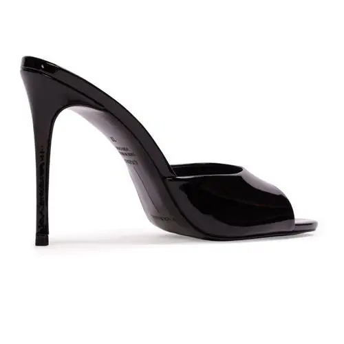 BLACK SUEDE STUDIO Jazz 100 Patent Mule