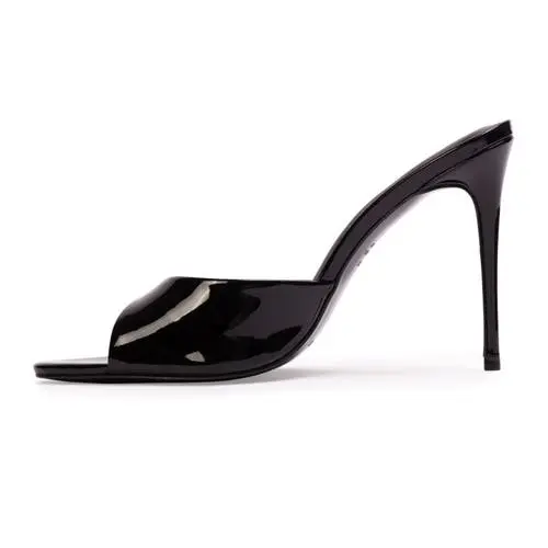 BLACK SUEDE STUDIO Jazz 100 Patent Mule