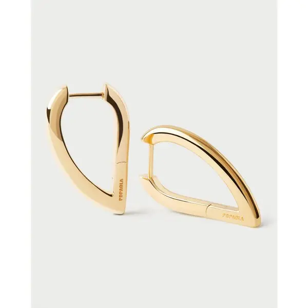 PDPAOLA Vento Mini Hoops - Gold