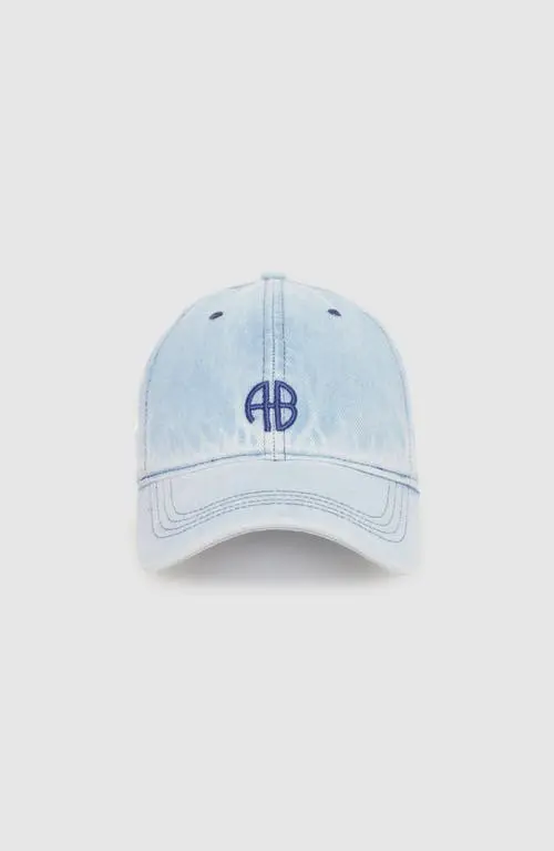 ANINE BING Jeremy Baseball Cap - Lucid Blue