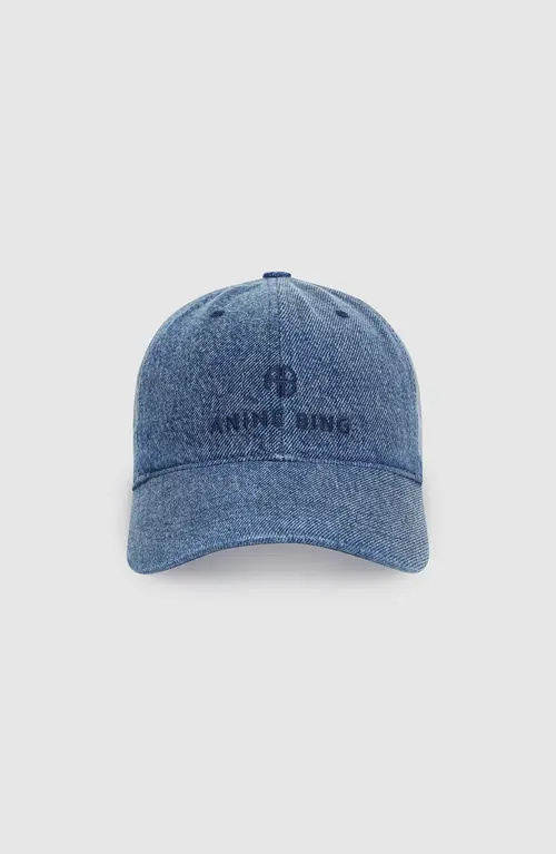 ANINE BING Jeremy Baseball Cap - Shadow Blue
