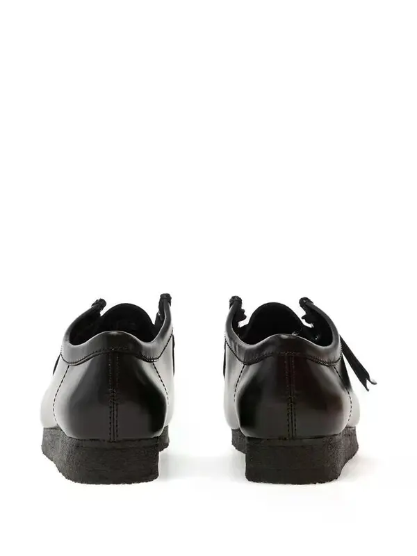 Clarks Wallabee Derby Shoes - Black