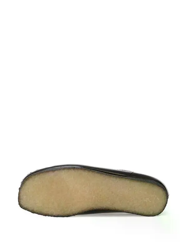 Clarks Wallabee Derby Shoes - Black