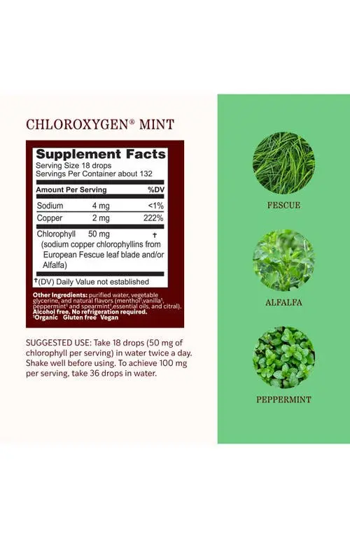 HERBS ETC. Chloroxygen Chlorophyll Concentratehighly-concentrated Energy Supportaids Healthy Blood Circulationnatural Vitality Support